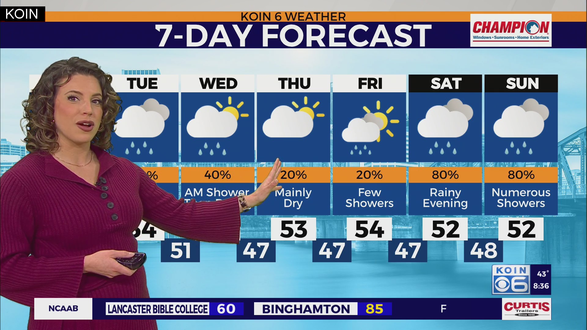 Anchor Emily Burris does the weather! – KOIN.com