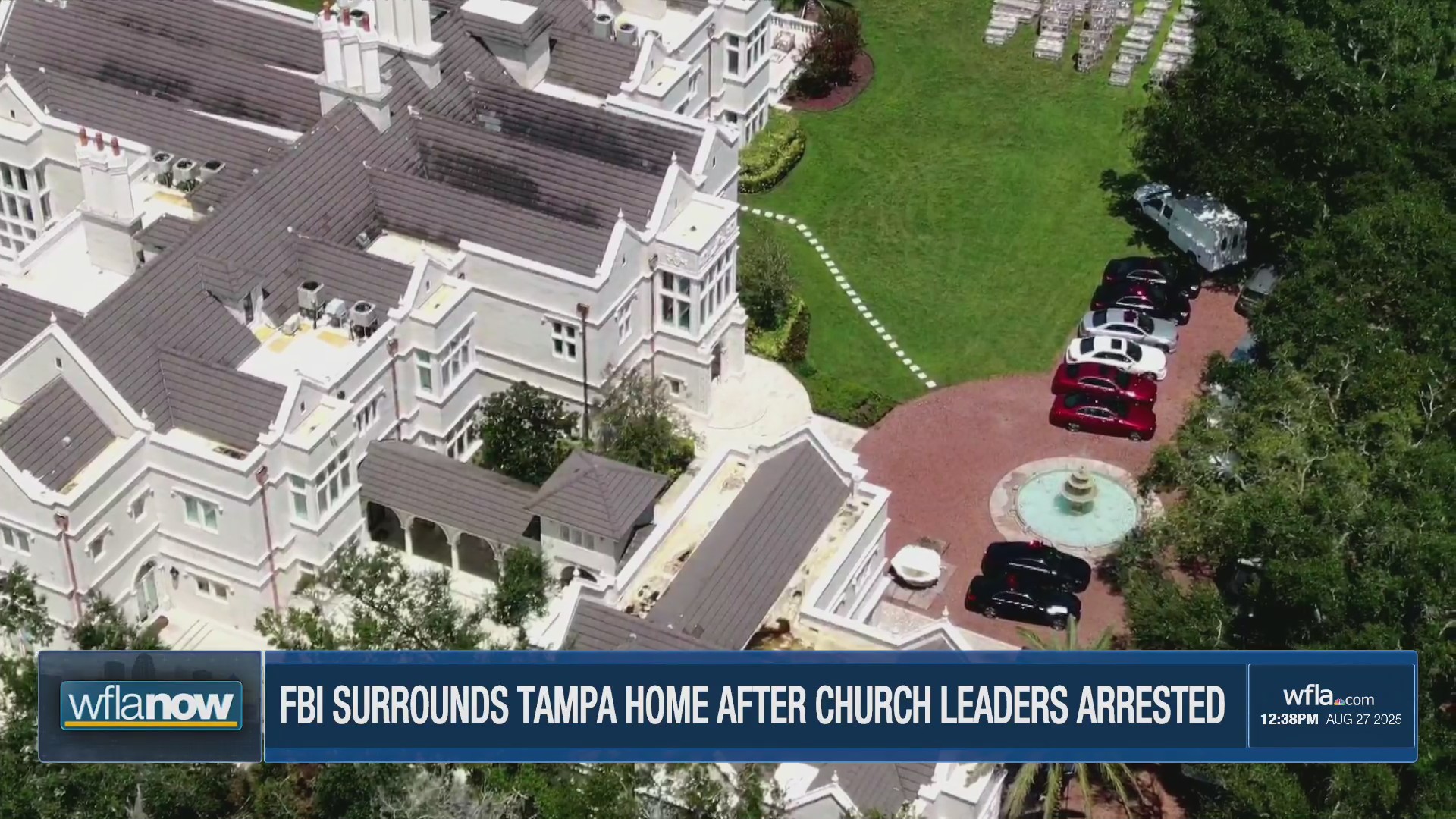 FBI surrounds Tampa home after church leaders indicted – WFLA