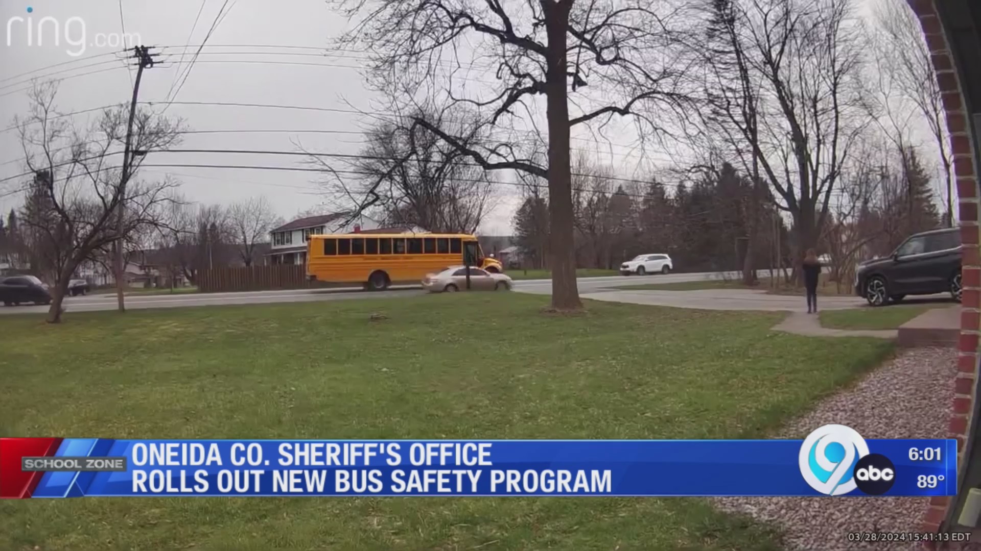 Oneida County Sheriff’s Office rolls out new bus safety program – WSYR