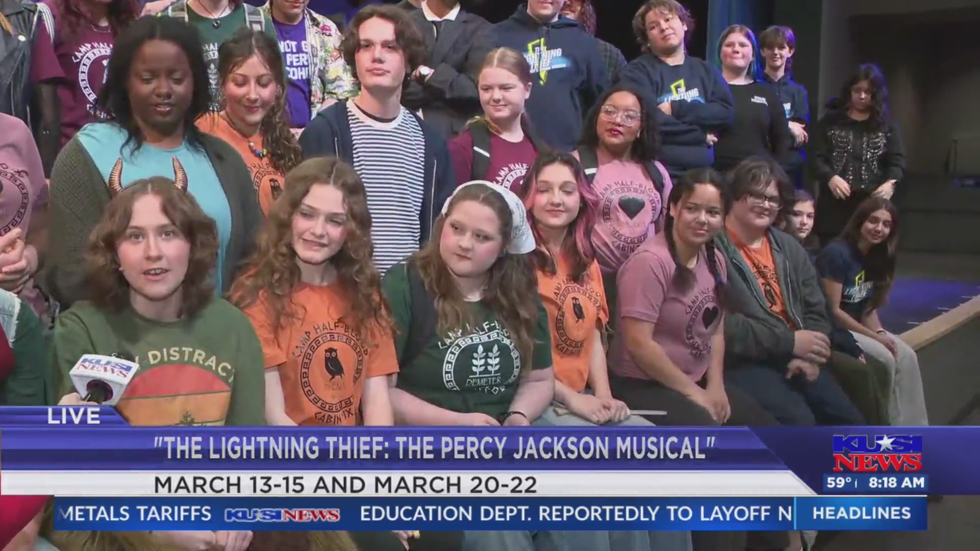 Grossmont High School spring musical: “The Lightning Thief: The Percy ...
