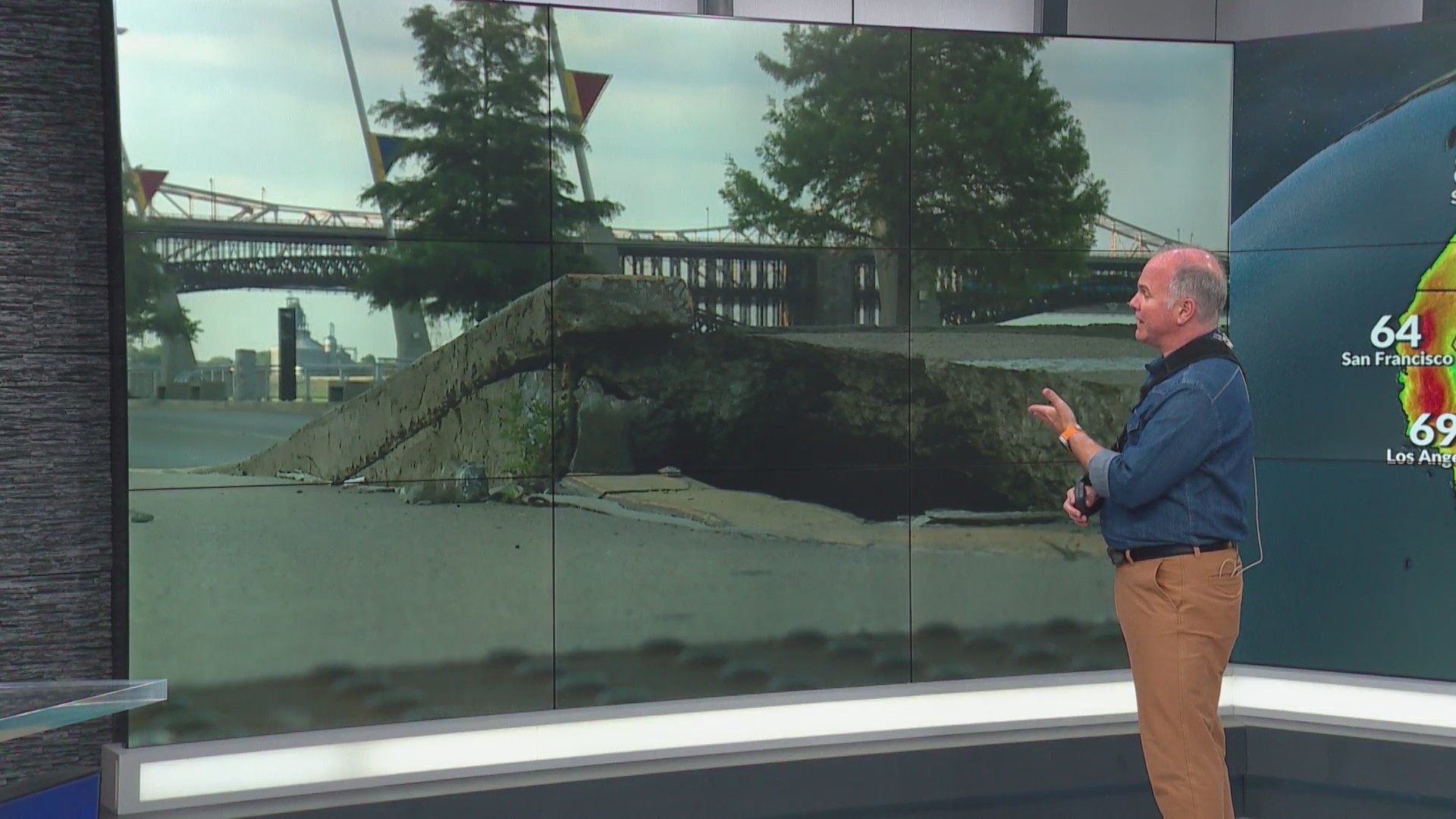 Road buckles near Gateway Arch after days of extreme heat – FOX 2