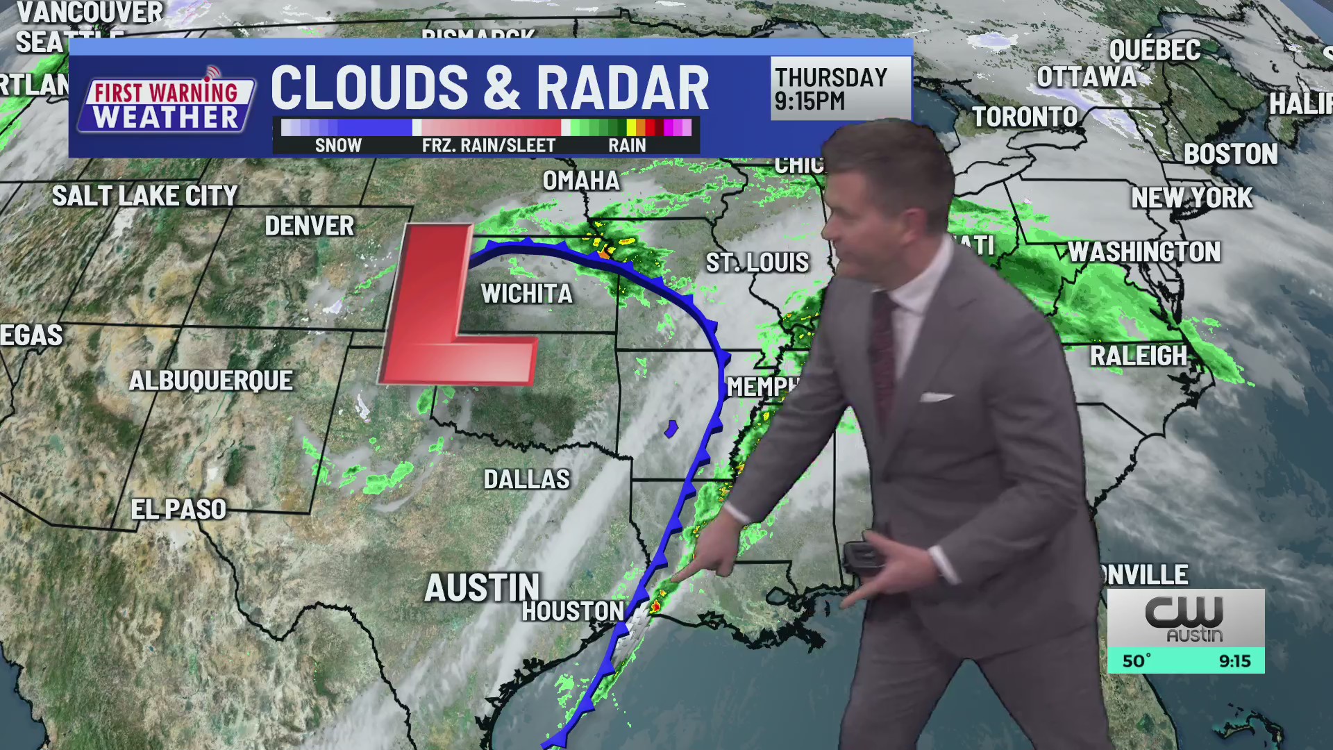 First Warning Weather Late Evening Forecast with Chief Meteorologist ...