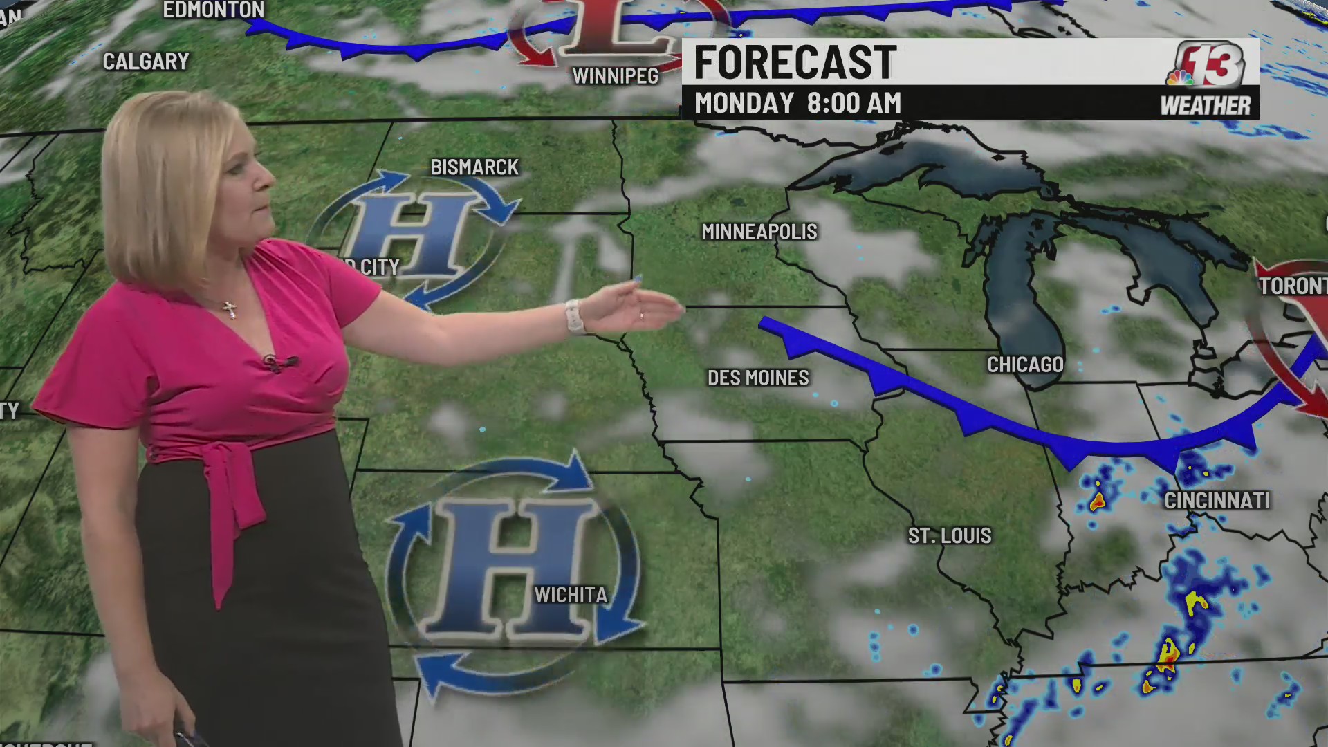 Megan Salois’ Early Monday Morning Weather Forecast – who13.com