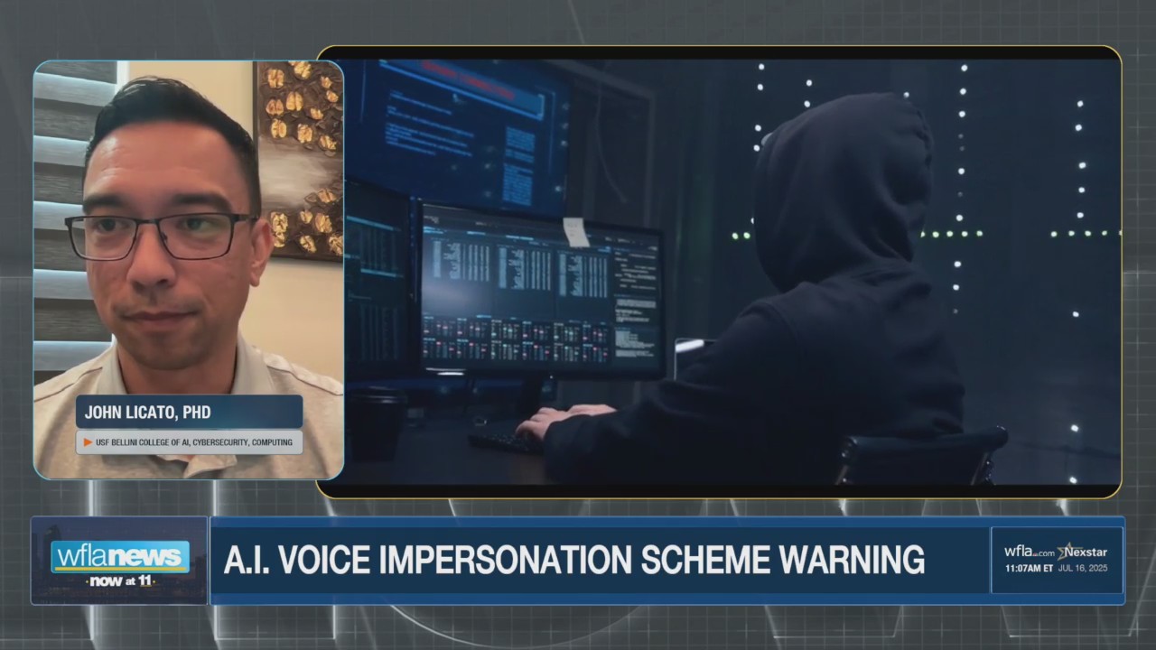 A.I. Voice Impersonation scheme affects local mother | WFLA News Now ...