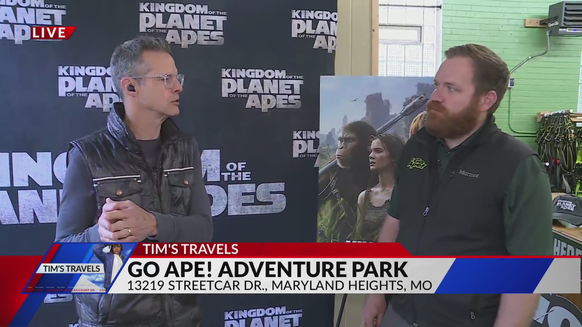 Tim’s Travels: Go Ape! Adventure Park – FOX 2