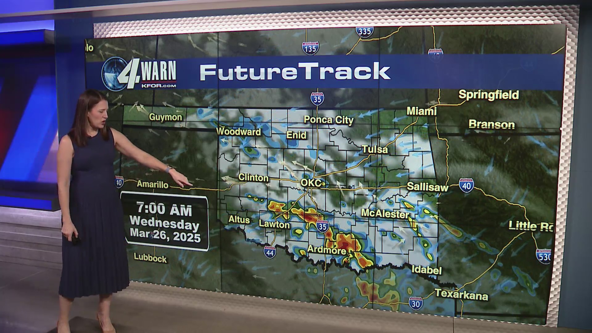Emily Sutton talks details Wednesday morning’s rain chances! (3/25/25 6 ...