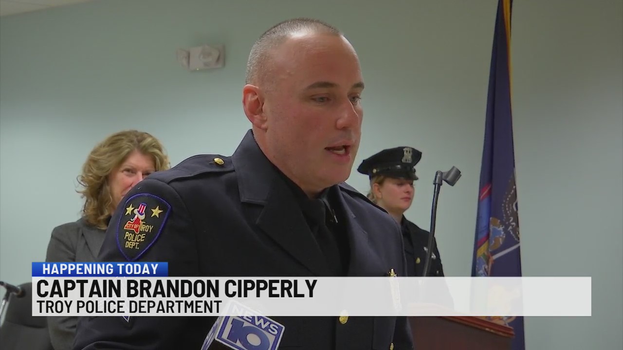 Troy police promotion ceremony held – NEWS10 ABC