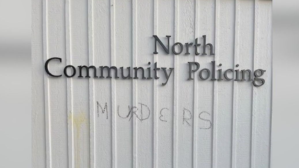 Portland police arrest 9 after demonstration leaves North Precinct ...