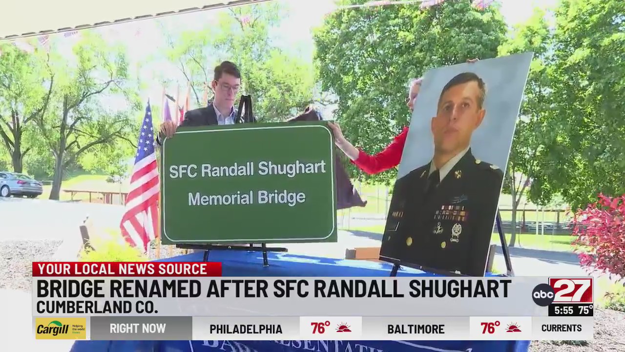 Cumberland County bridge named in honor of SFC Randall Shughart – ABC27