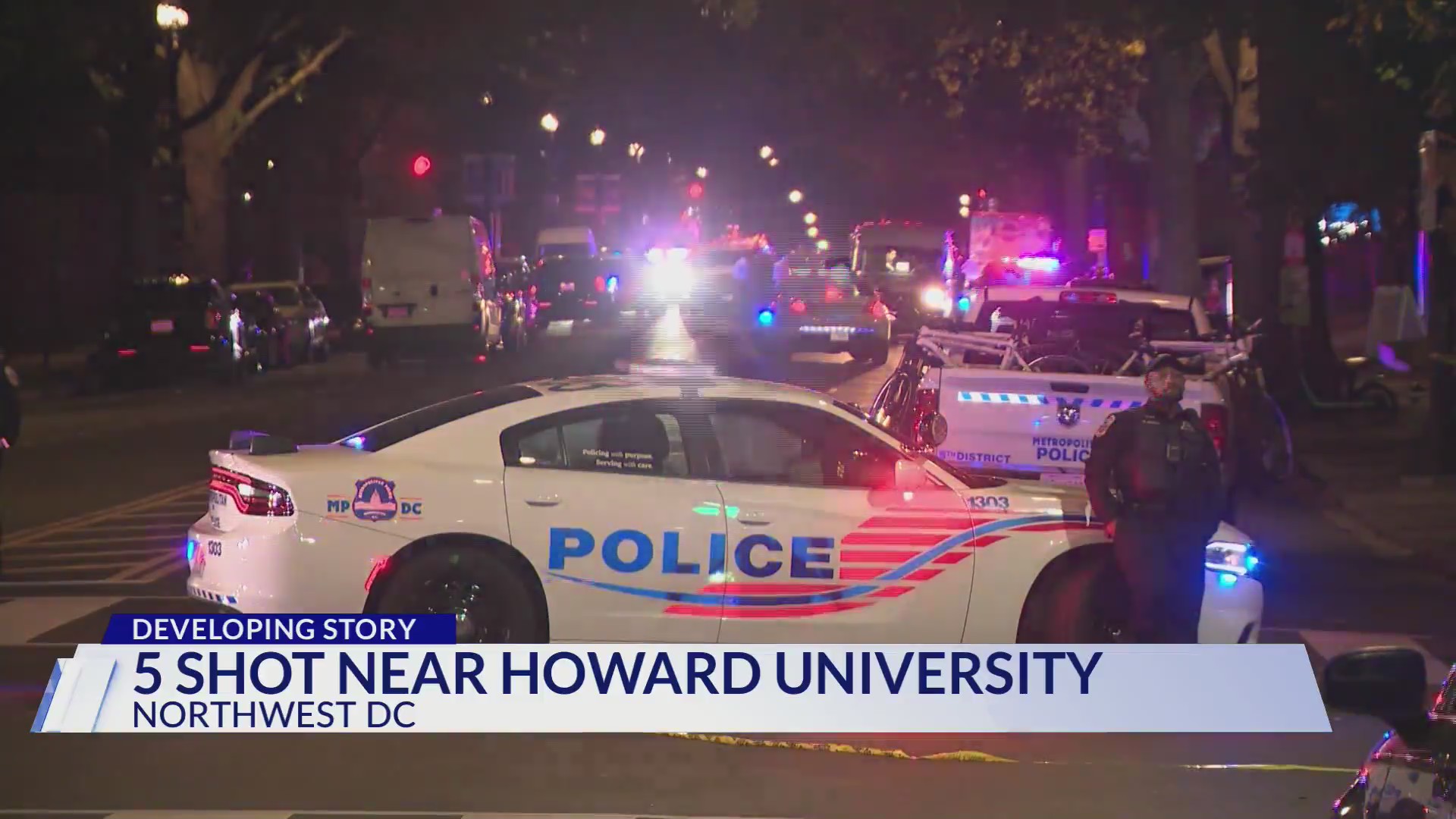 5 shot near Howard University homecoming week; 2 people in custody – WFLA