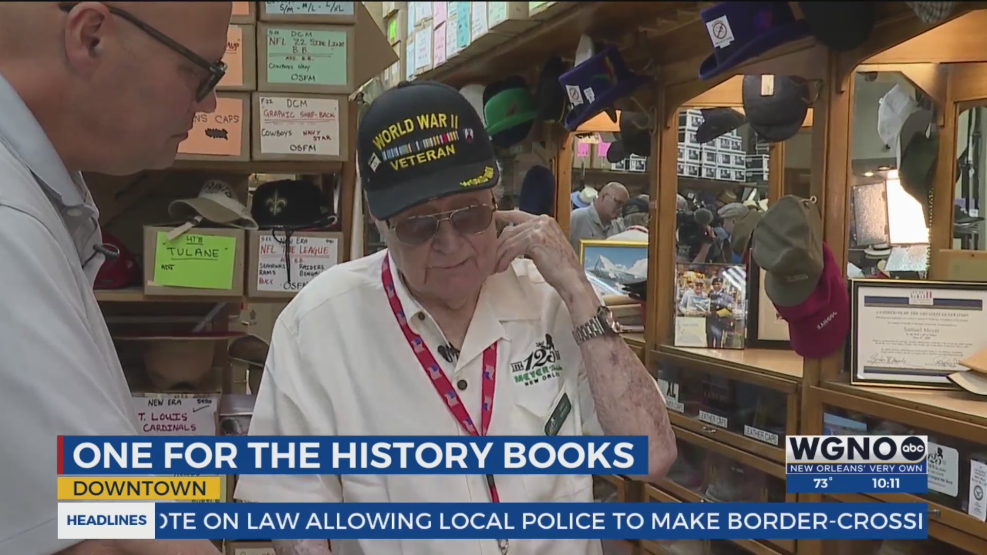 D-Day vet Sam Meyer is one for the record books – WGNO