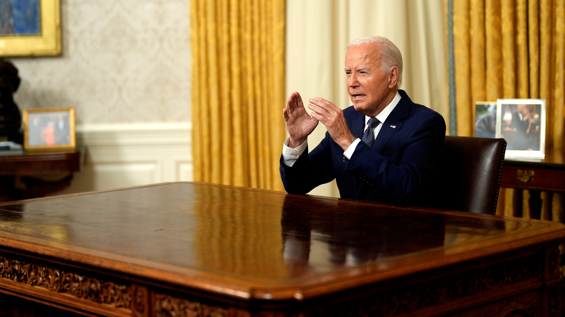 Biden set to deliver an address from the Oval office – The Hill