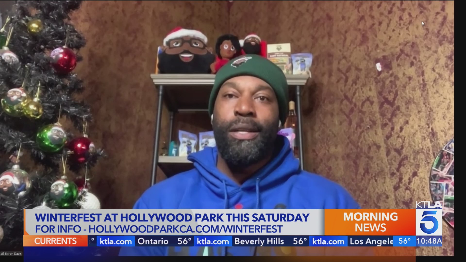 Former NBA All-Star Baron Davis gets excited for WinterFest at ...