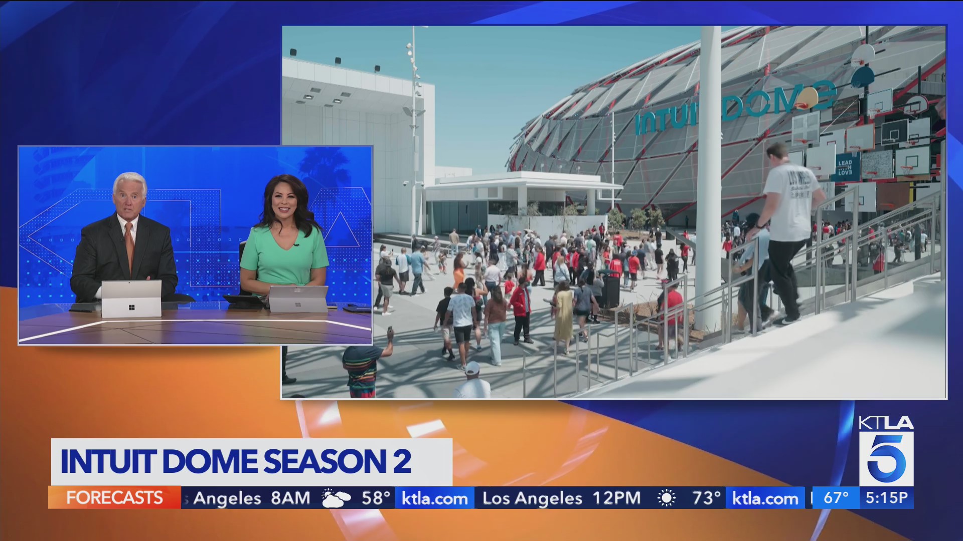 Intuit Dome in Inglewood ready for 2025-26 season – KTLA