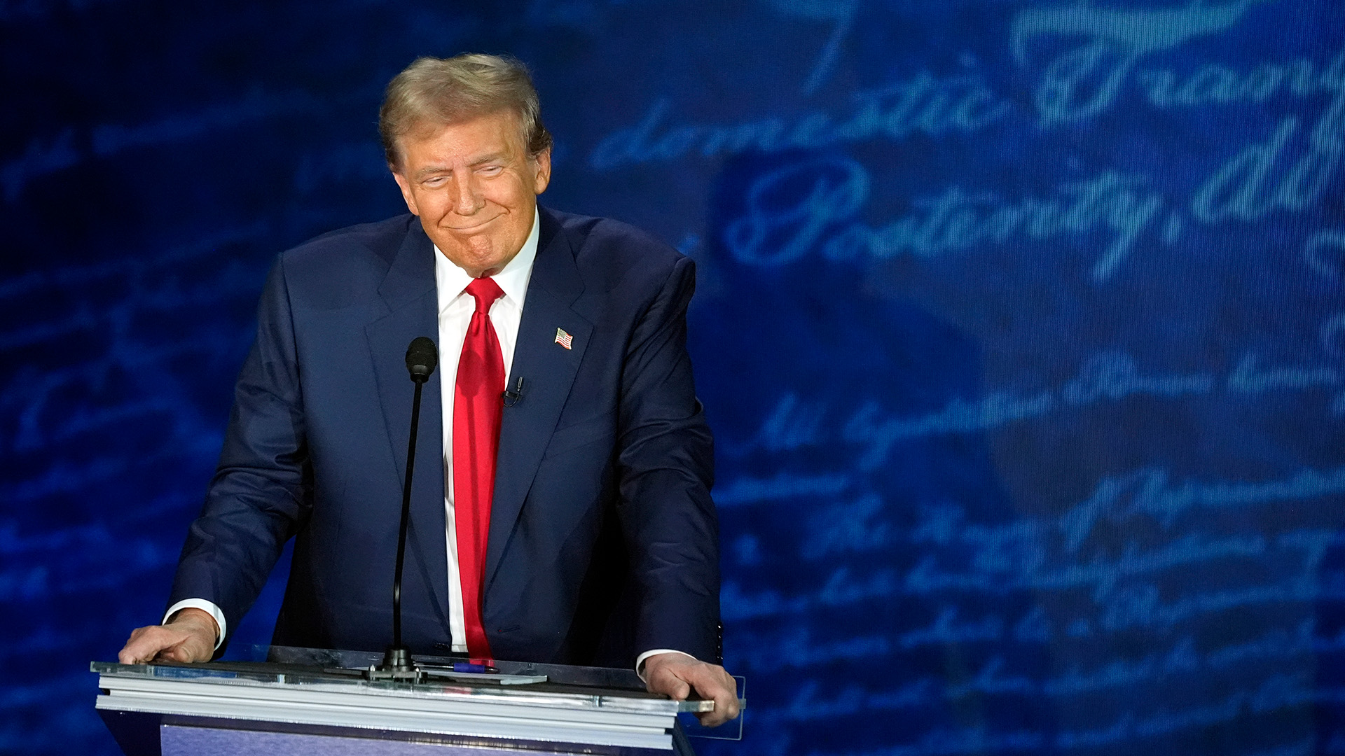 Trump peddles conspiracy theories, debunked claims throughout debate ...