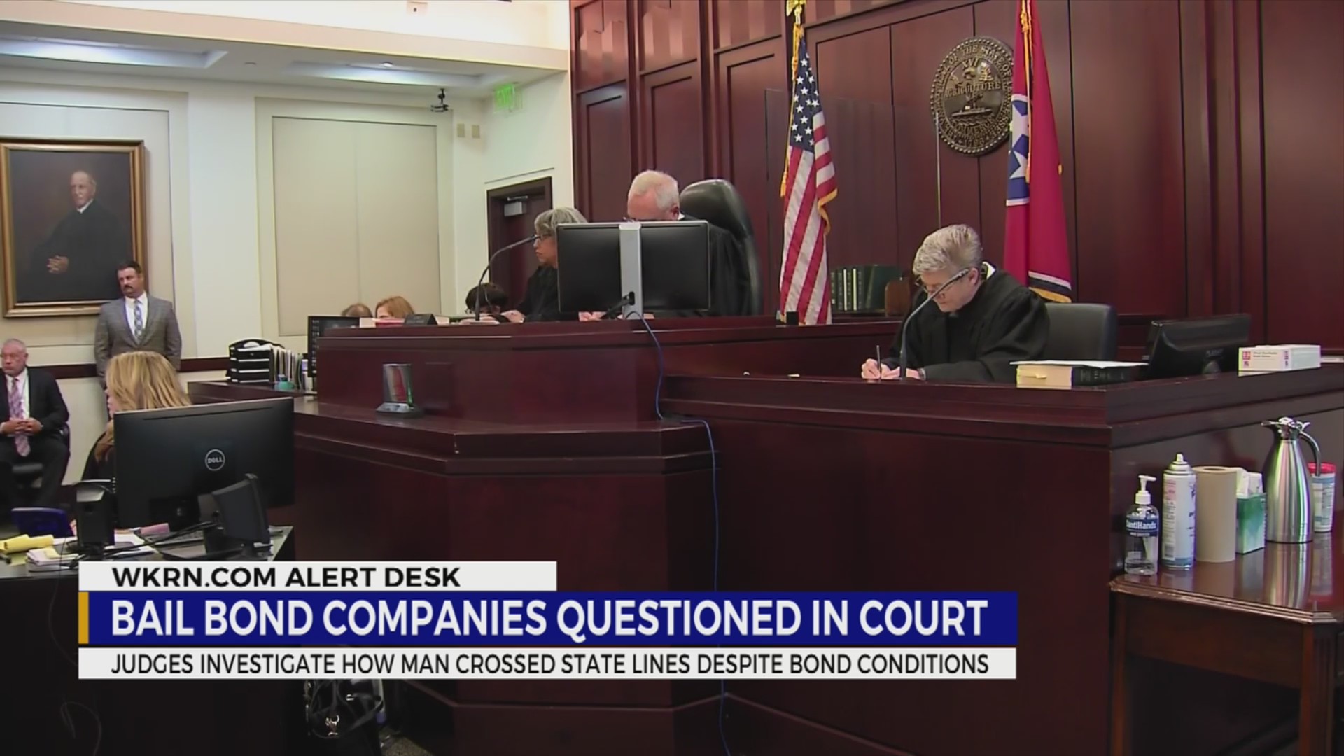 Bail bond companies questioned in court – WKRN News 2