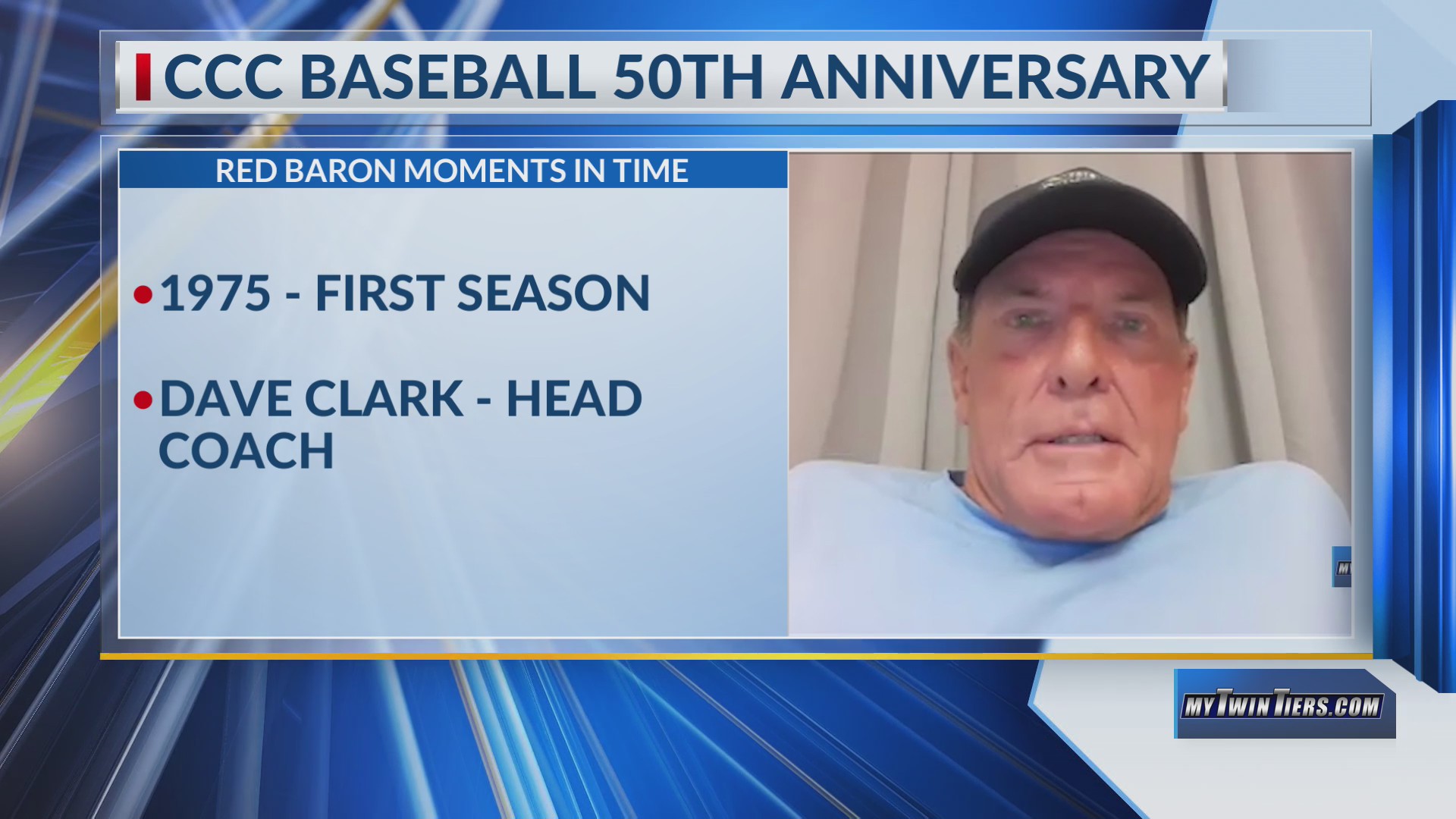 CCC Baseball 50th Anniversary Moments – Dave Clark first head coach ...