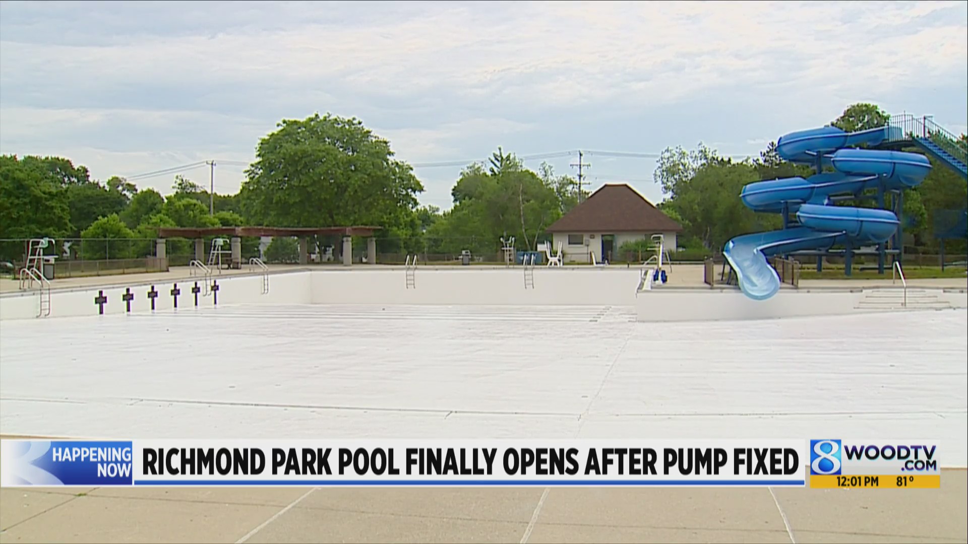 Richmond Park Pool finally opens after delay – WOODTV.com