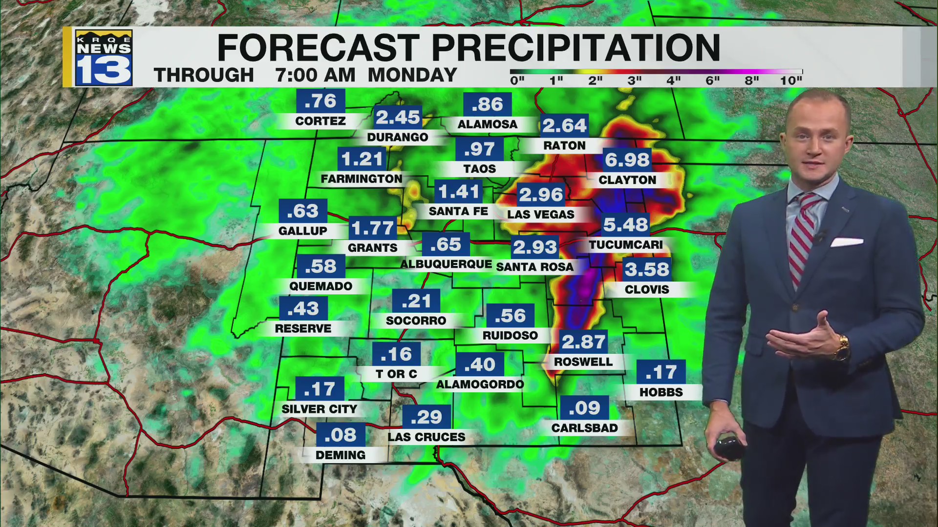 Heavy rain, severe weather, mountain snow moves into parts of New ...