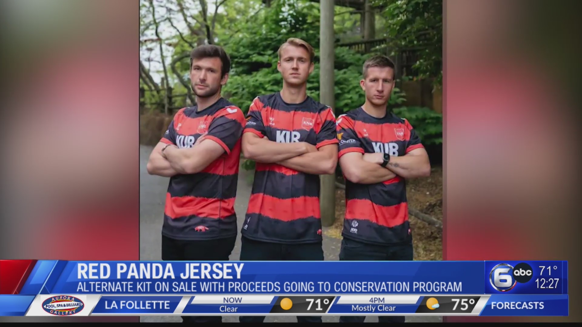 One Knox SC unveils Red Panda Jersey – WATE 6 On Your Side