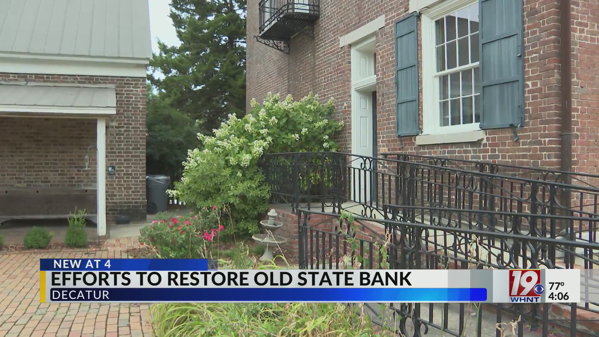 Efforts to Save Old State Bank in Decatur | July 19, 2024 | News 19 at ...