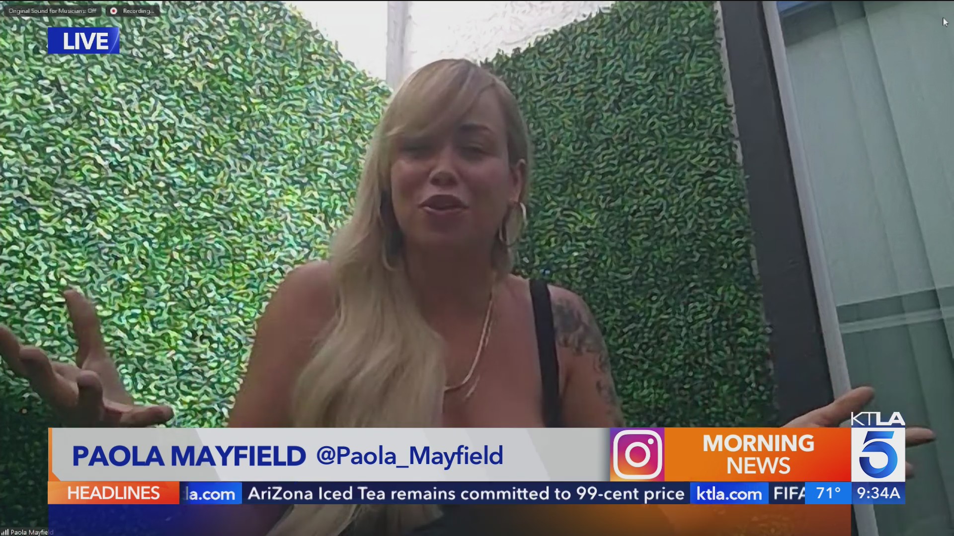 Paola Mayfield gets candid about life and winning ‘The Goat’ – KTLA