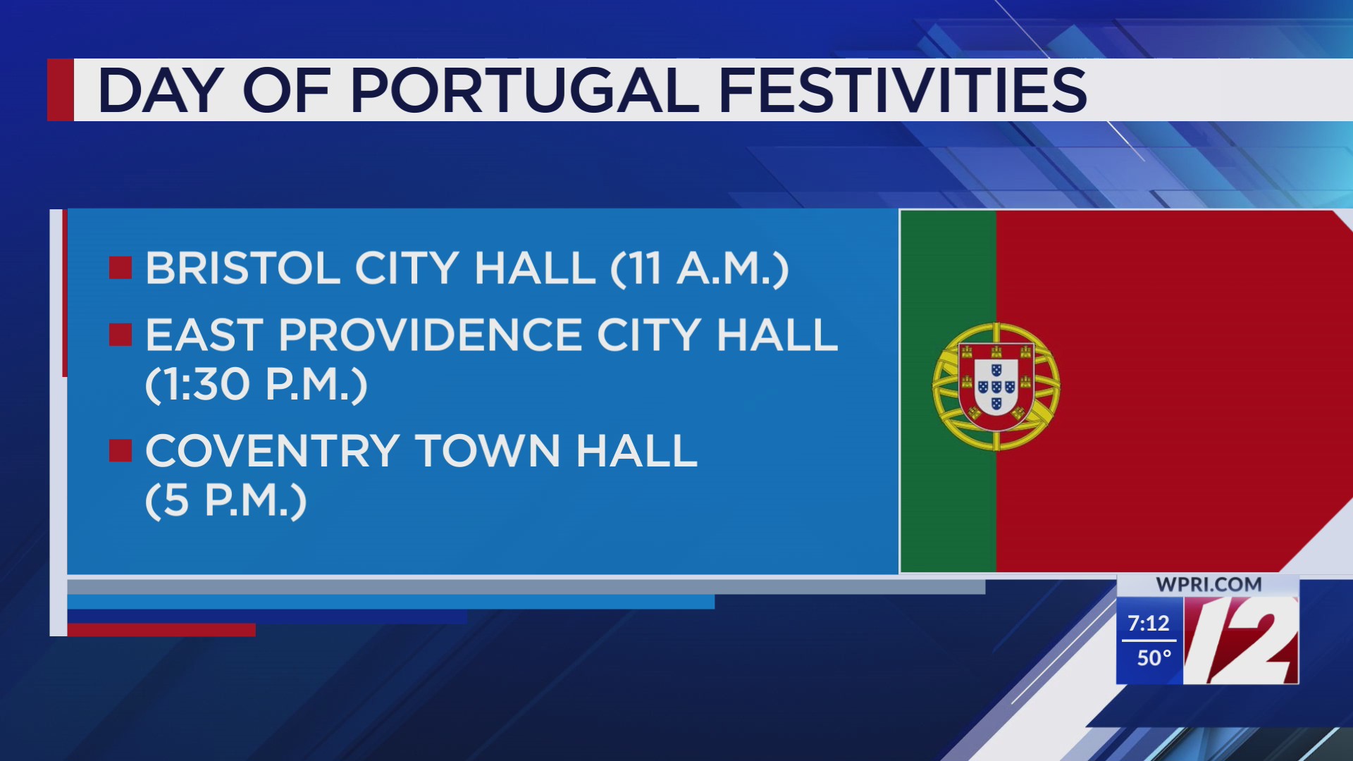 ‘Day of Portugal’ celebrations held across southern New England – WPRI.com