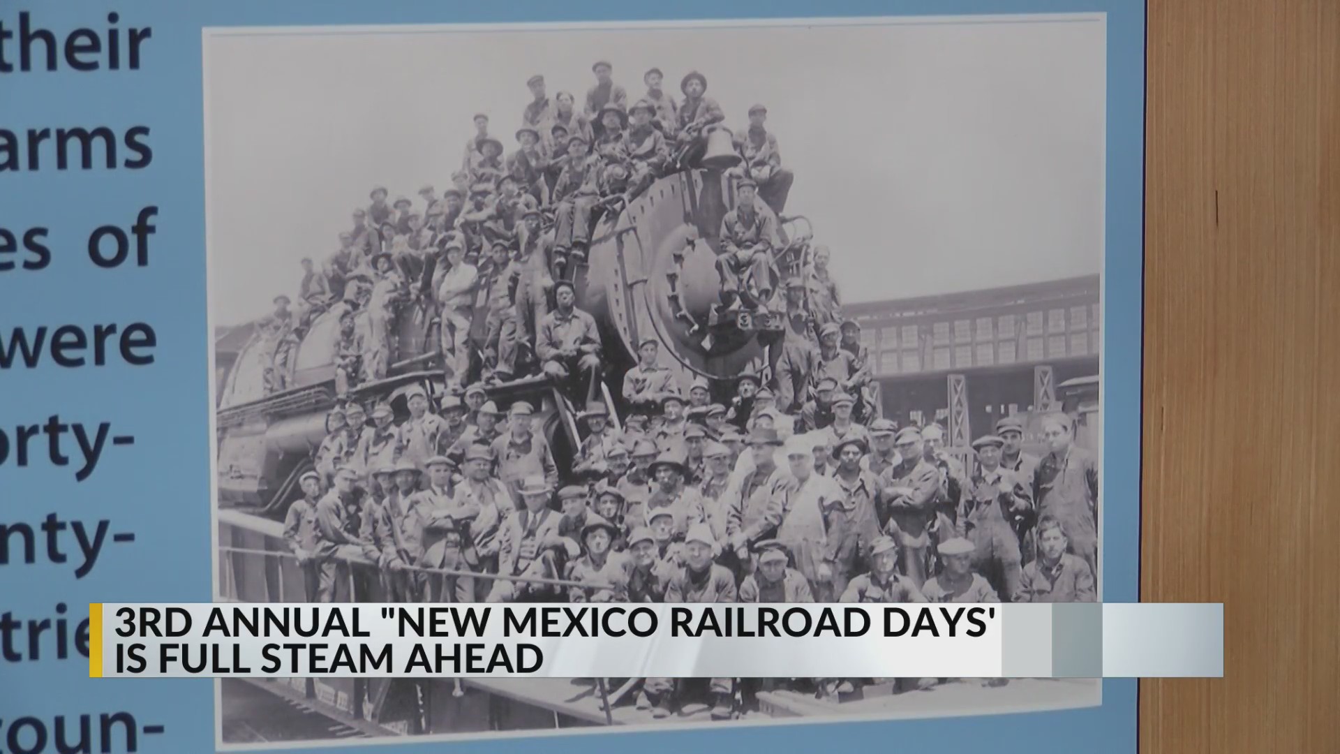 NM’s history with the railroad celebrated at Wheels Museum – KRQE NEWS ...