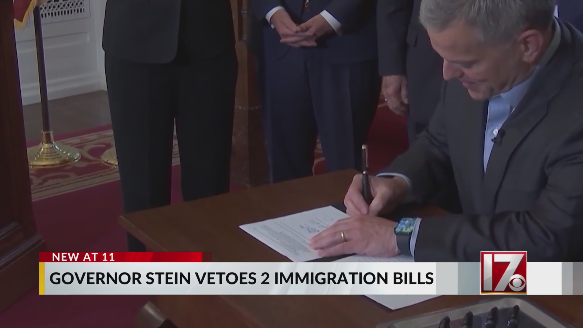 Gov. Stein vetoes two controversial immigration bills – CBS17.com