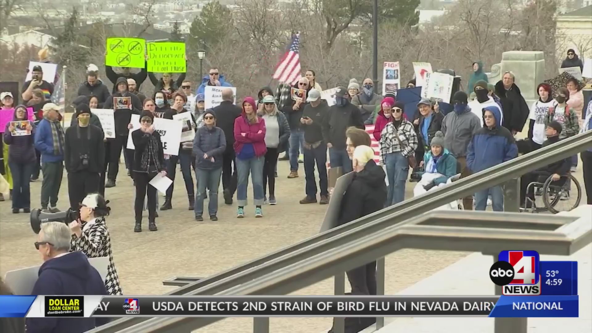 Group gathers at Utah State Capitol as part of nationwide Trump ...