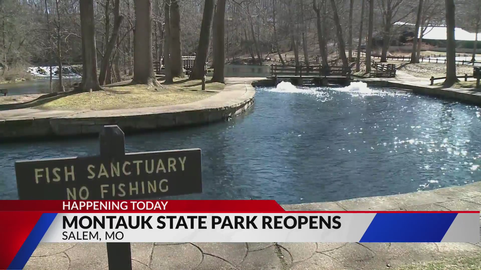 Montauk State Park reopens after severe flood damage in November – FOX 2