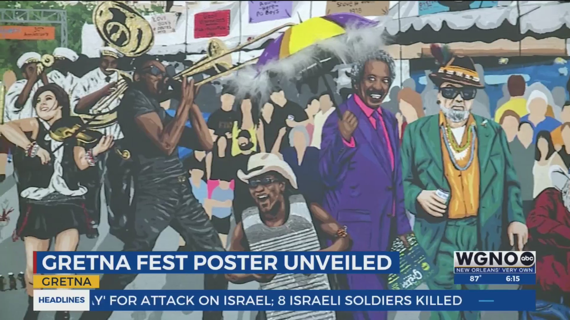 Rodney King adds surprises to this year’s Gretna Fest poster – WGNO