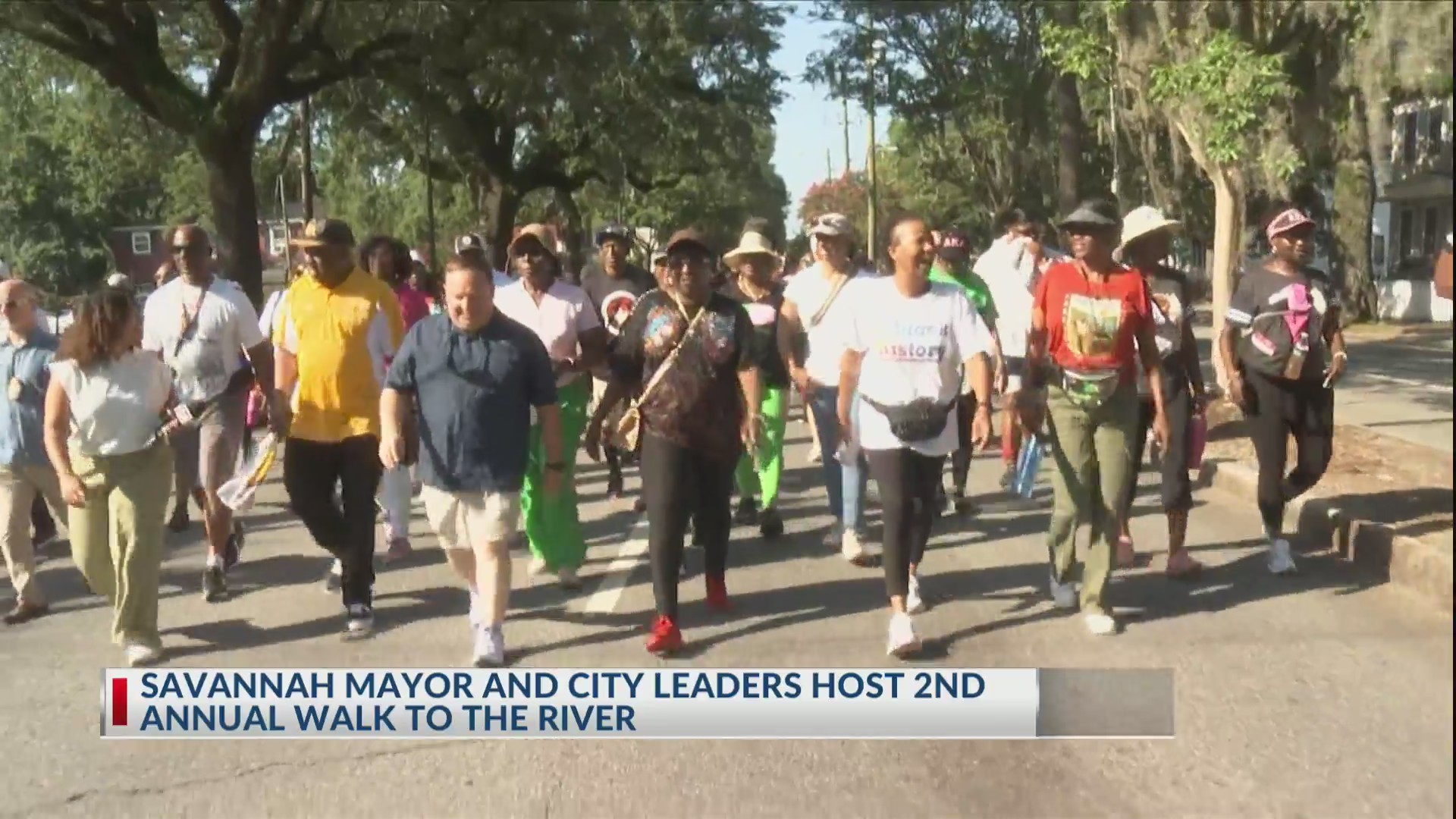 Savannah commemorates Juneteenth with second annual Walk to the River ...
