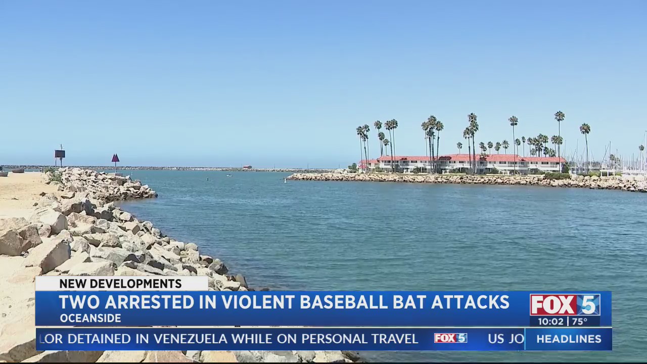 Two arrested in violent baseball bat attacks – FOX 5 San Diego & KUSI News
