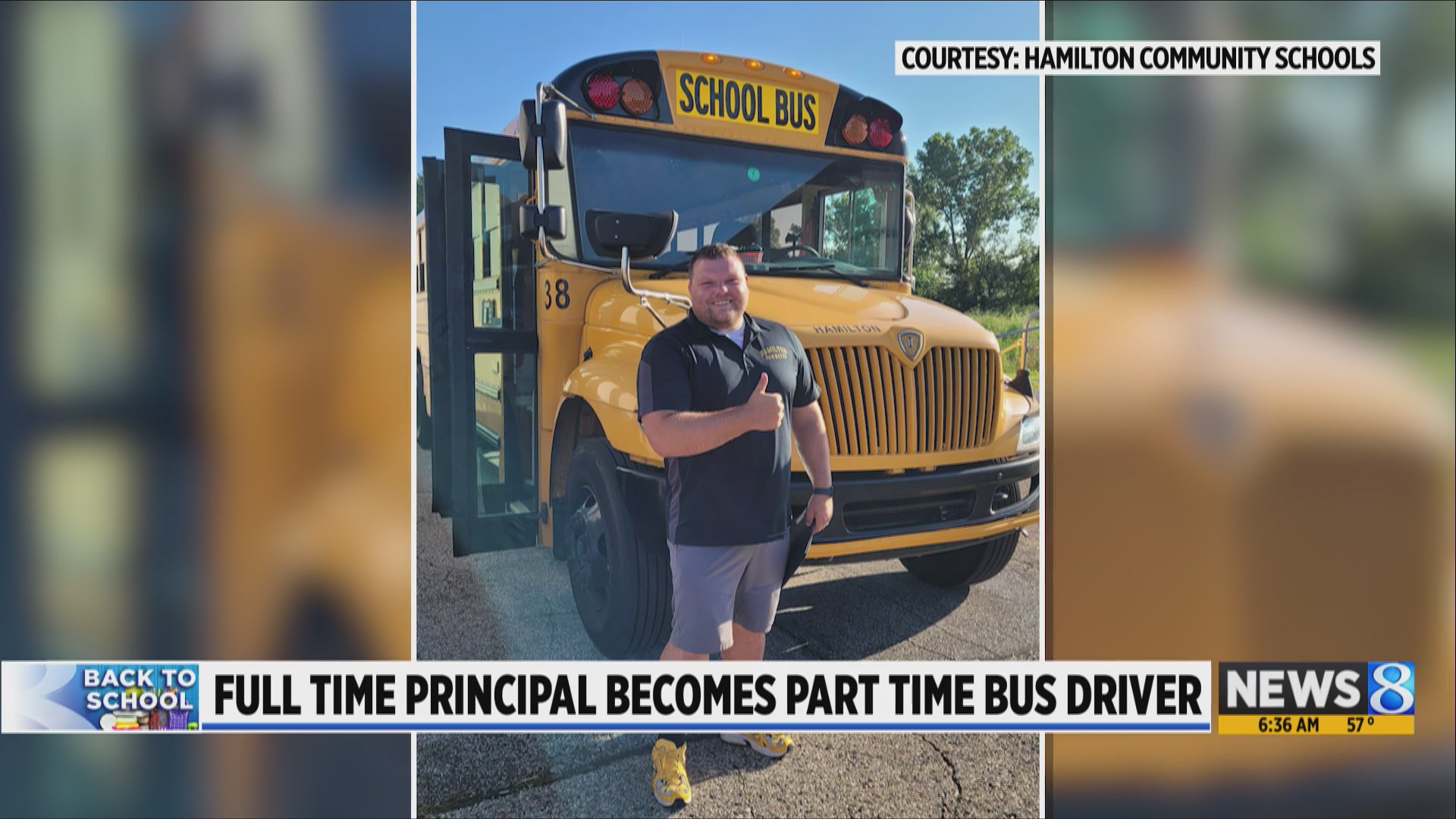 Full-time principal becomes part-time bus driver – WOODTV.com
