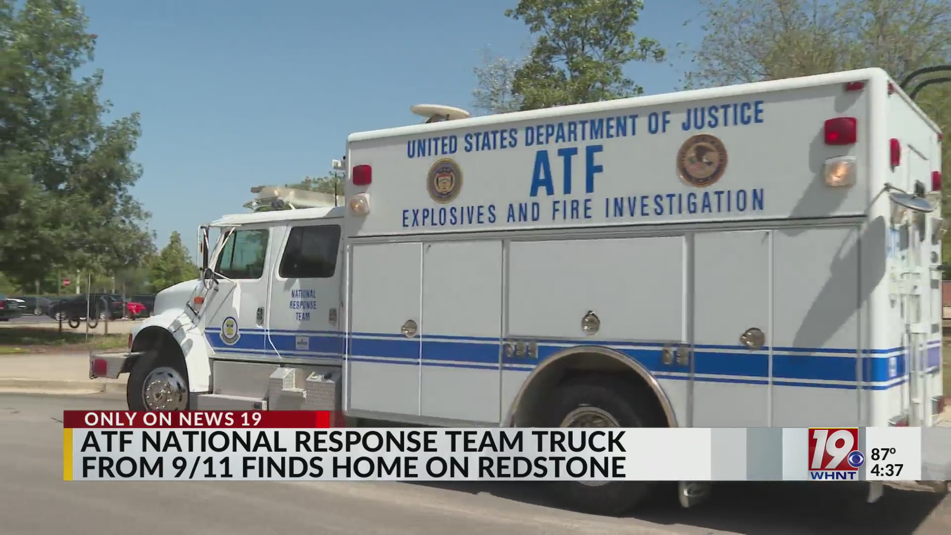 ATF National Response Team Truck From 9/11 Finds Home On Redstone ...