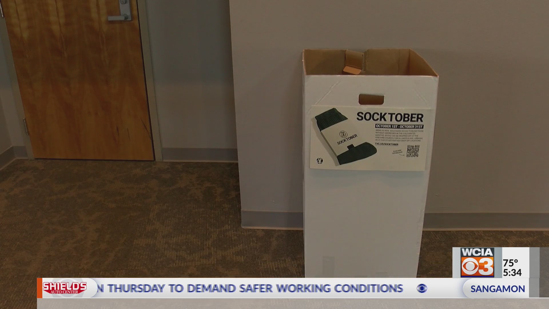 Central IL church hopes for record-breaking sock donations – WCIA.com