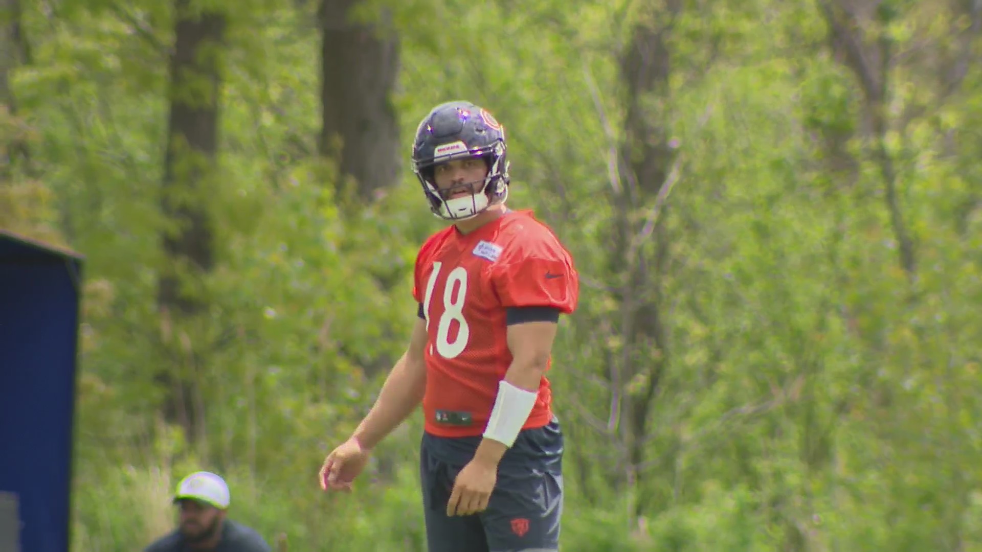 Caleb Williams struggles during early portion of Bears OTA’s – WGN-TV