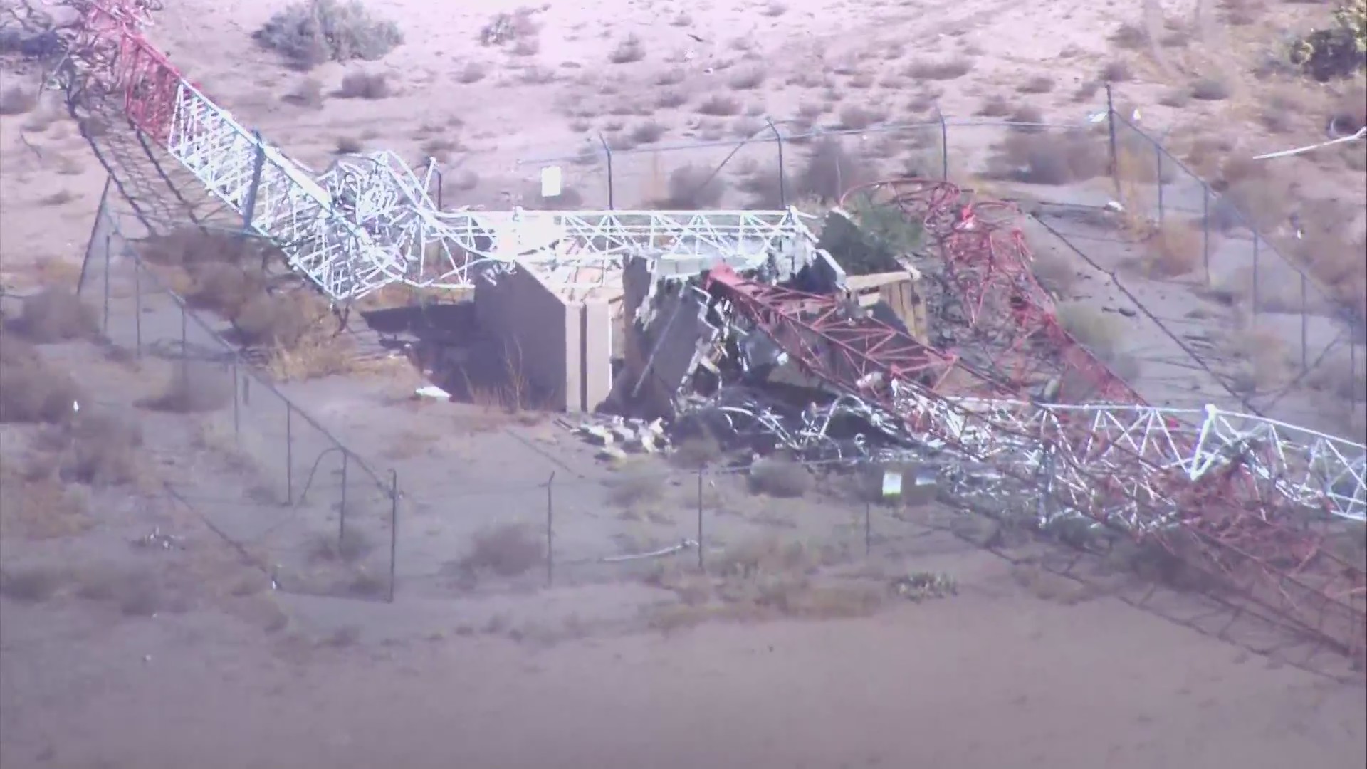 Hot air balloon clips radio tower, causes collapse in North Valley ...