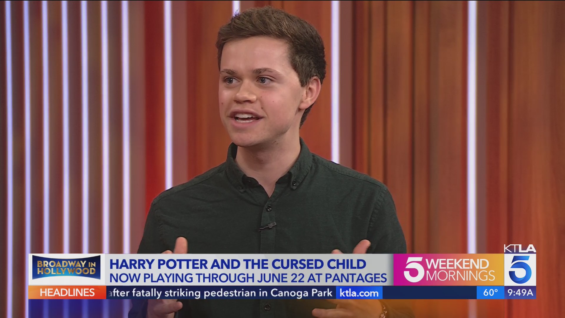Emmet Smith chats everything Harry Potter and the Cursed Child – KTLA