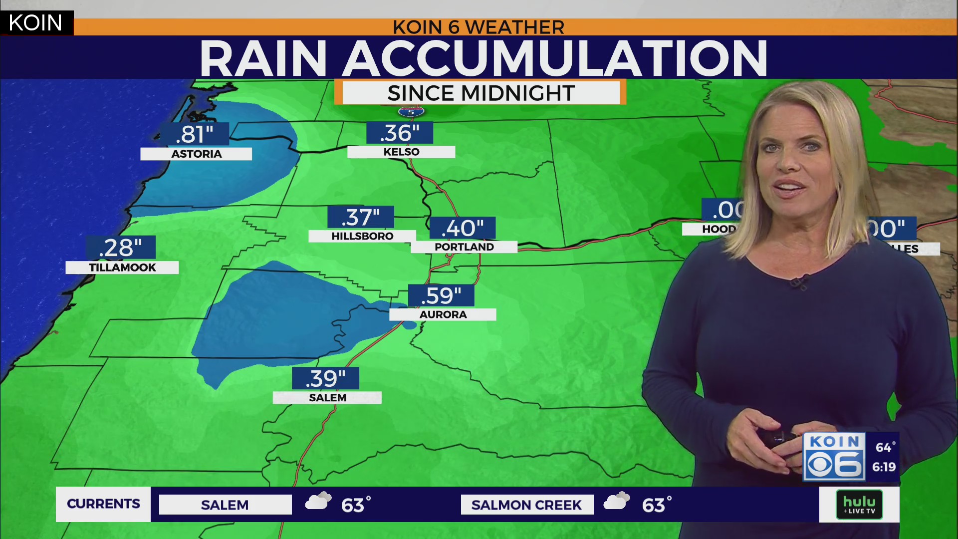 Weather forecast: Rain moving through Portland Wednesday turns to fog ...