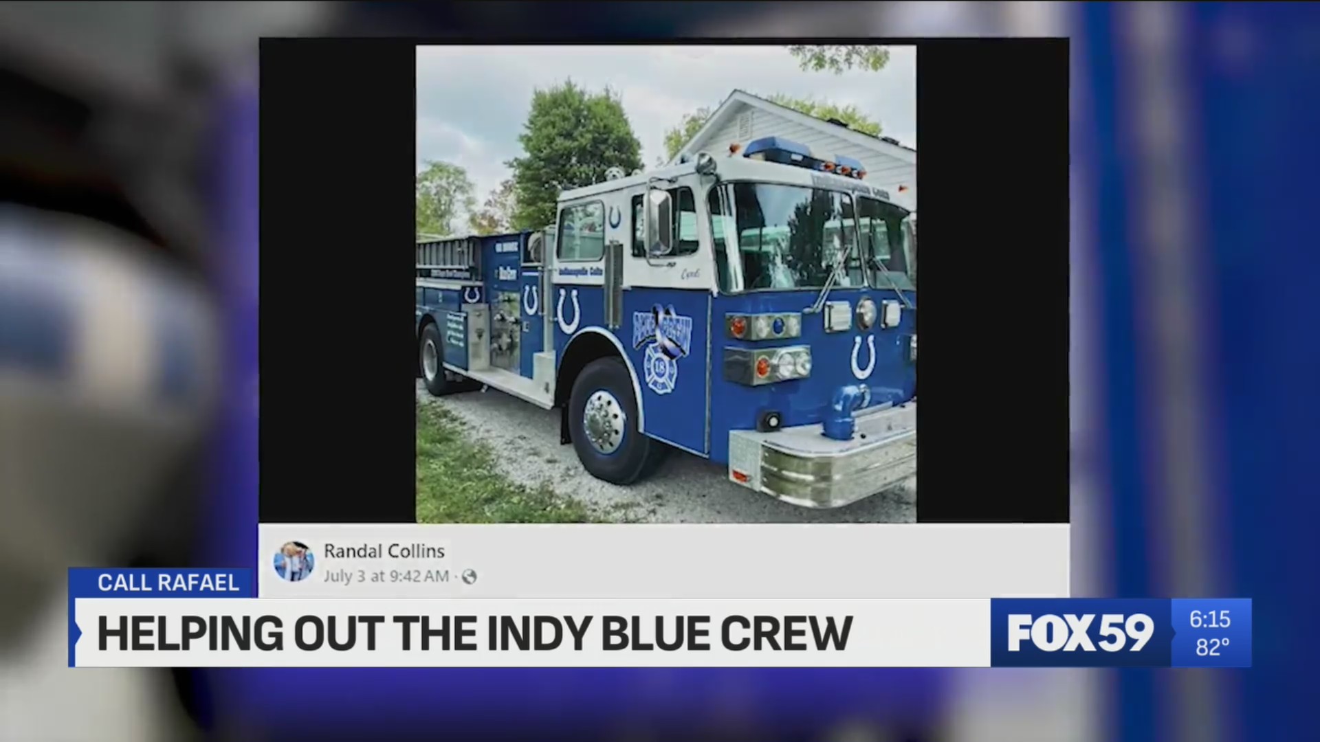 Call Rafael: Indy Blue Crew benched after truck broke down on way to ...