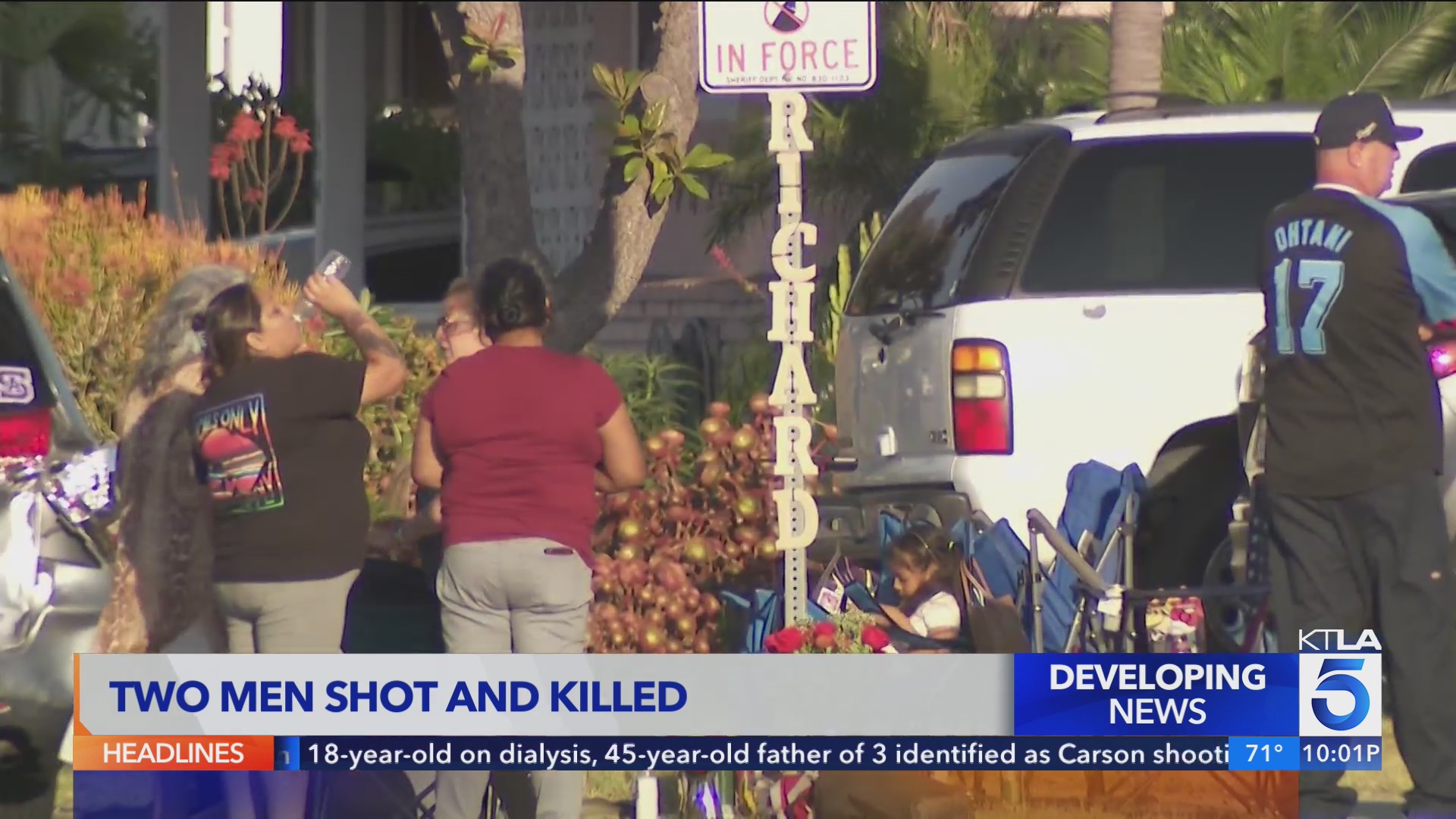 2 men shot, killed in Carson – KTLA