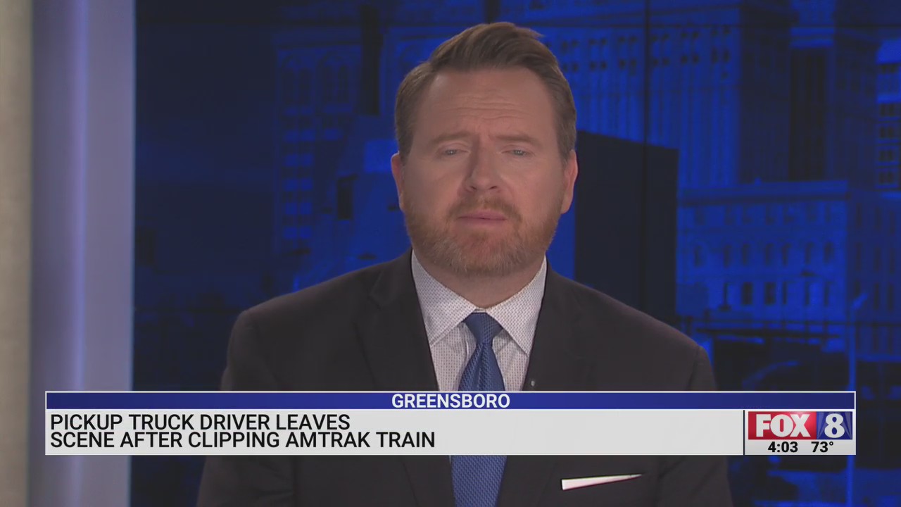 Pickup truck hits Amtrak train trying to speed across railroad in ...