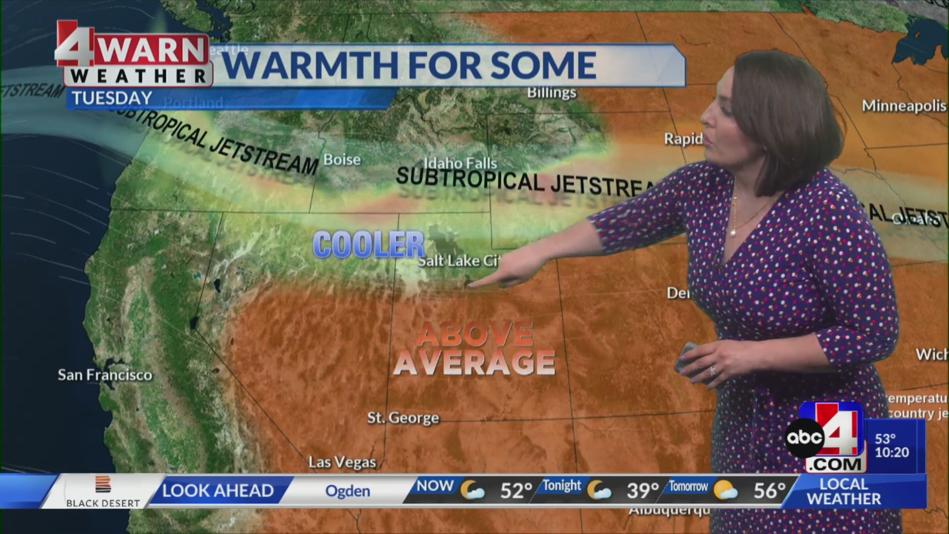 Above average temperatures still in place – ABC4 Utah