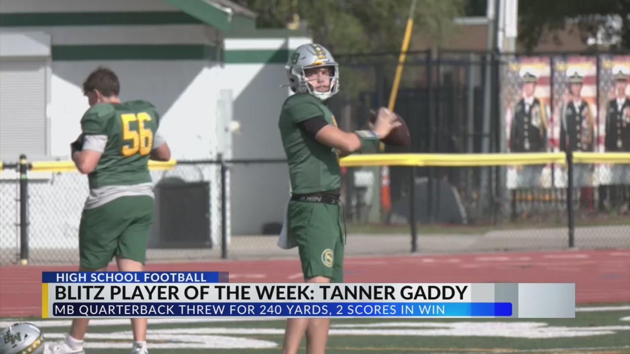 Blitz Grand Strand Week Five Player of the Week: Myrtle Beach’s Tanner ...