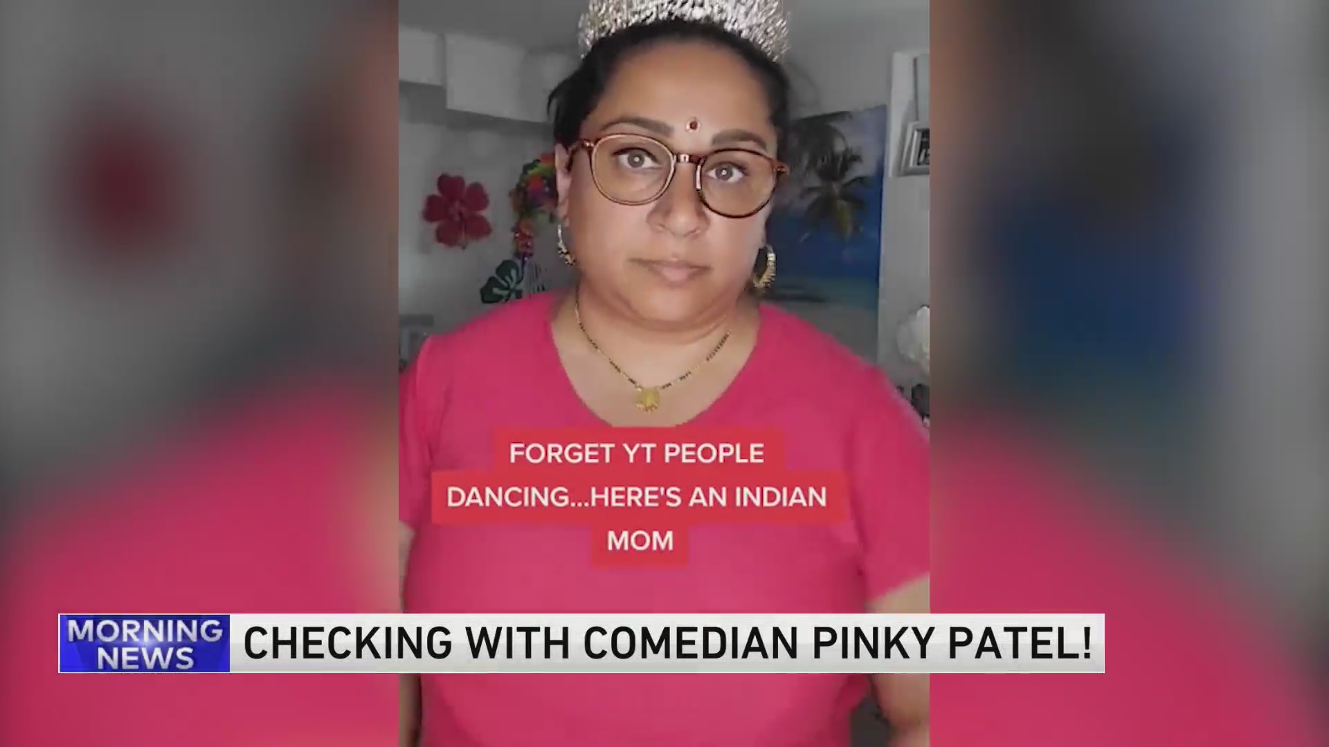 Pinky Patel talks about becoming a touring standup comedian and her son makes his television ...