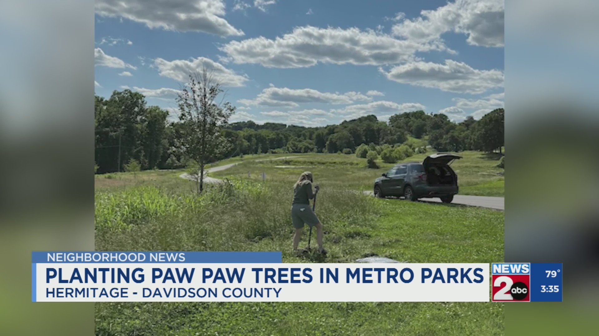 Planting Paw Paw trees in Metro Parks – WKRN News 2