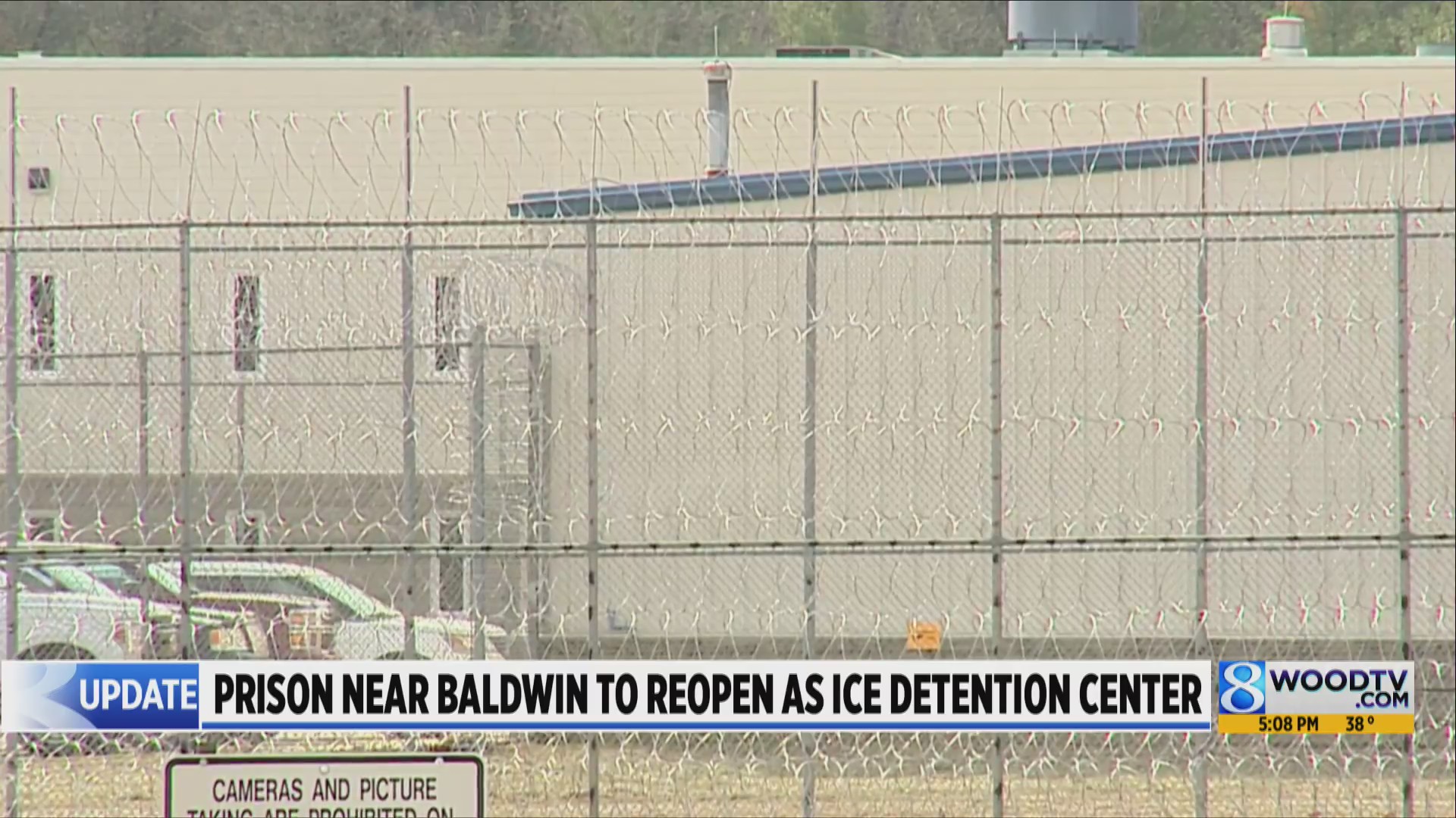 Prison near Baldwin to open as ICE detention center – WOODTV.com