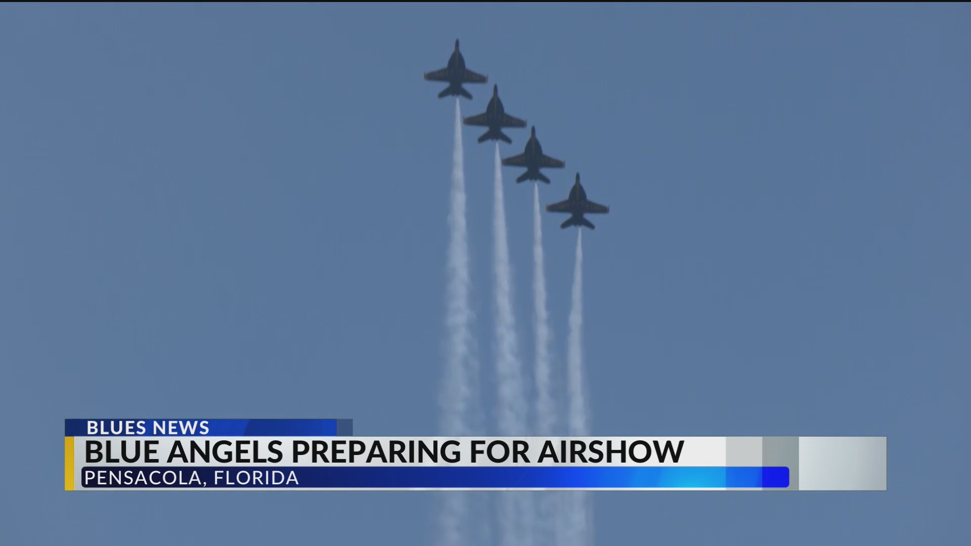 Blue Angels hold final practice before weekend Pensacola show – WKRG News 5